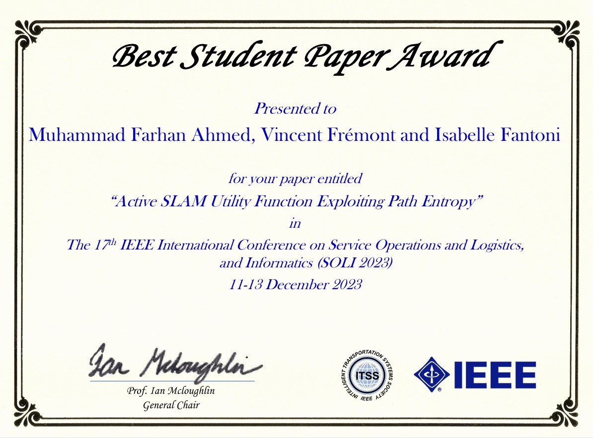 Active SLAM Utility Function Exploiting Path Entropy - Farhan’s webpage